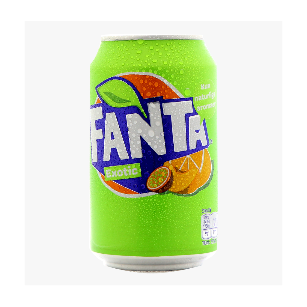 Fanta Exotic 330ml - Box 24 τμχ | American Corner B2B