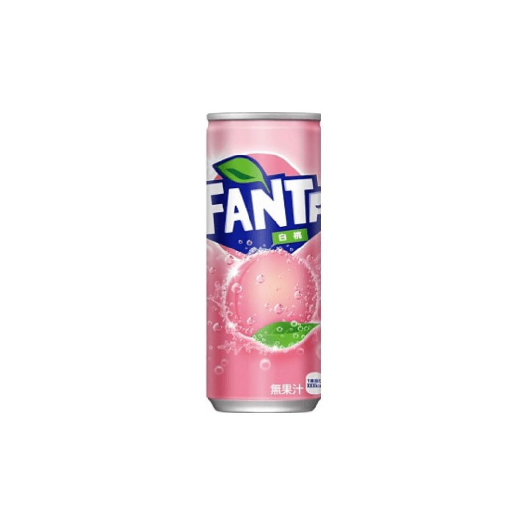 Fanta Japan White Peach Soft Drink 250ml - Box 30 τμχ | American Corner B2B