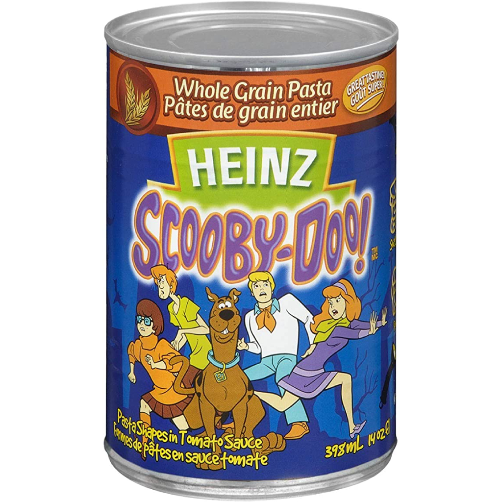 Heinz Scooby-Doo Shaped Pasta with Tomato Sauce Ζυμαρικά με σάλτσα ...