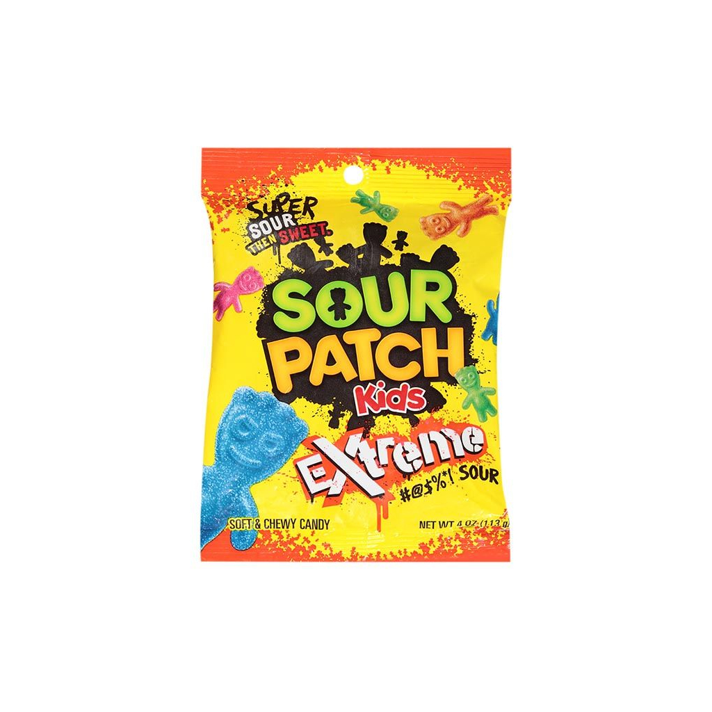 Sour Patch Kids Extreme Bag 113 gr | American Corner B2B