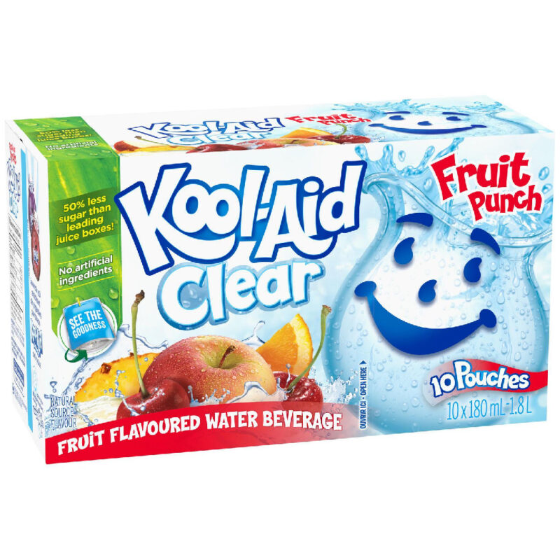 Kool-Aid Χυμός Fruit Punch 180 ml - Box 10 τμχ | American Corner B2B
