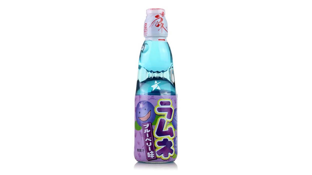 Hatakosen Ramune Soda Blueberry Japan 200ml | American Corner B2B