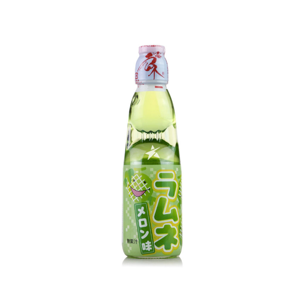 Hatakosen Ramune Soda Melon Japan 200ml - Box 30 τμχ | American Corner B2B Hatakosen Ramune Soda Melon Japan 200ml - Box 30 τμχ | American Corner B2B