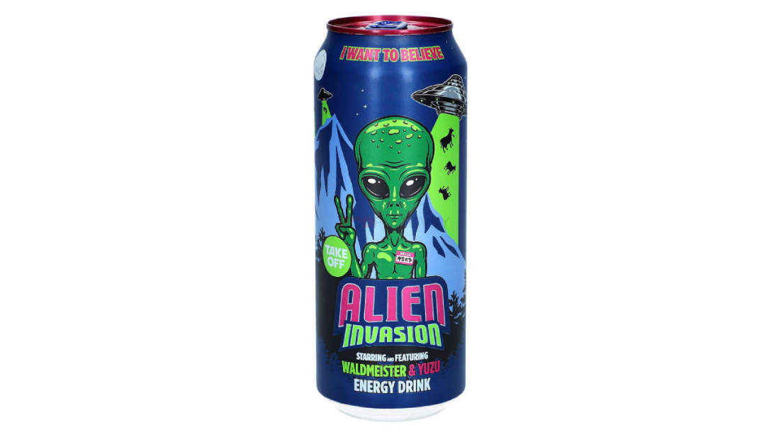 Take off Alien Invasion Waldmeister & Yuzu 500ml | American Corner B2B