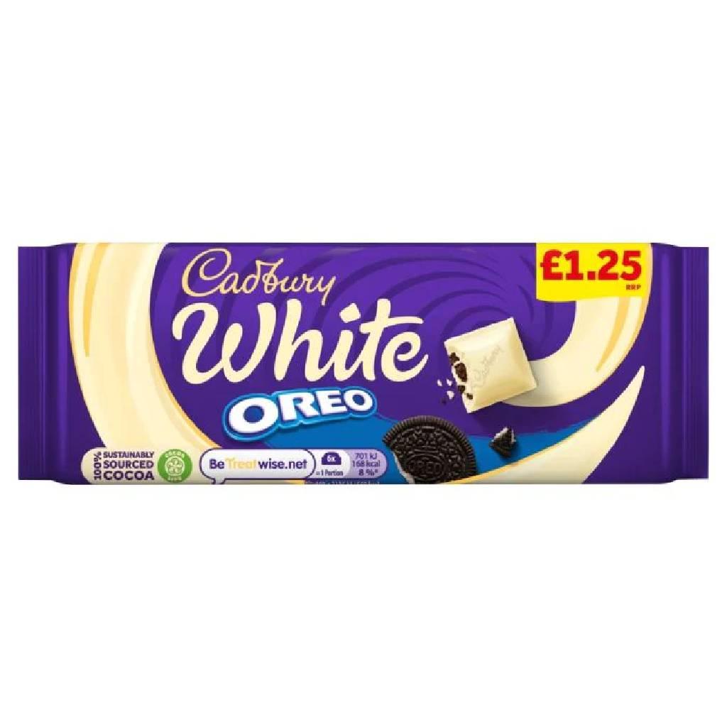 Cadbury White Oreo 120 gr | American Corner B2B