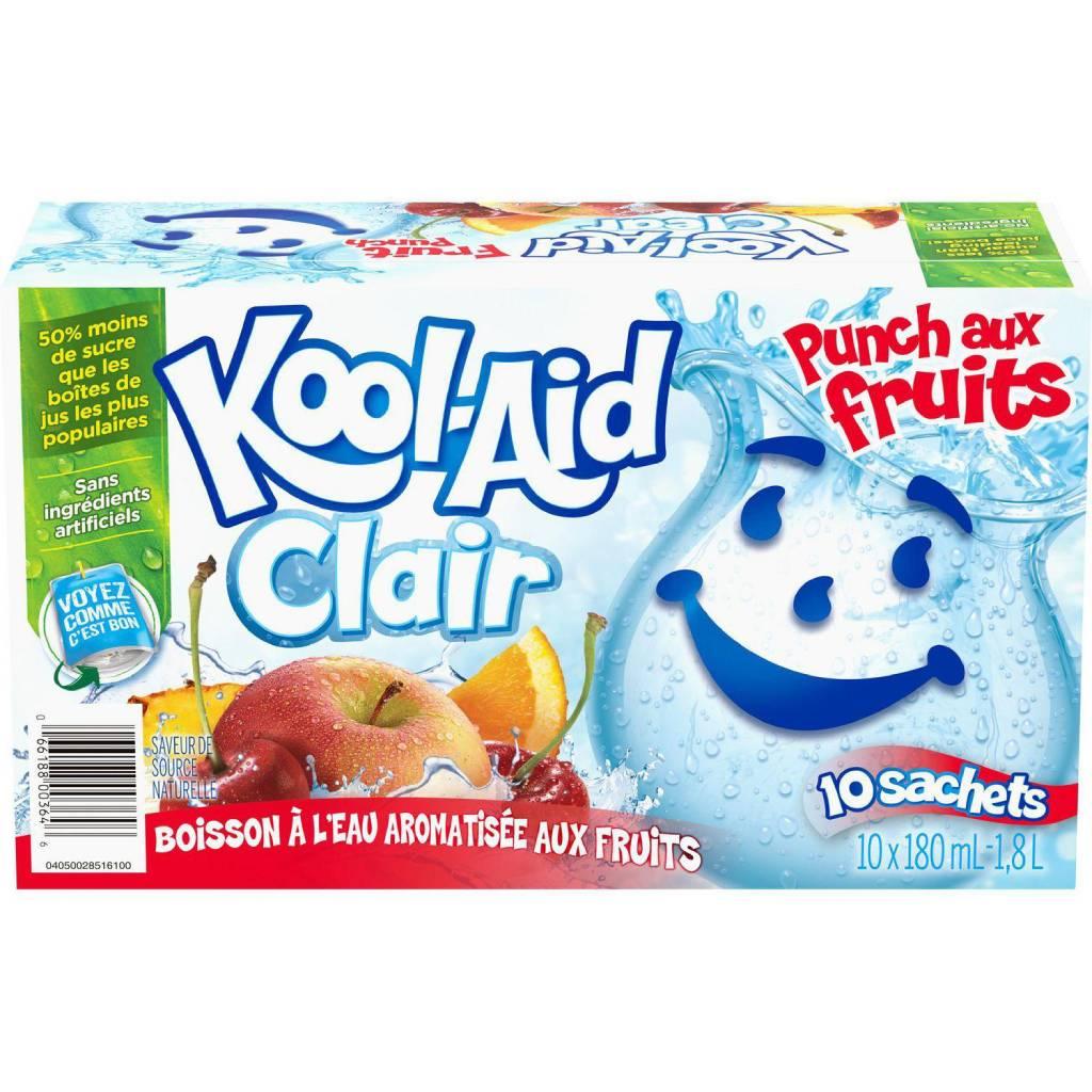 Kool-Aid Χυμός Fruit Punch 180 ml - Box 10 τμχ | American Corner B2B