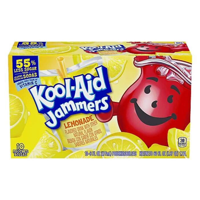 Kool-Aid Χυμός Lemonade 180 ml - Box 10 τμχ | American Corner B2B