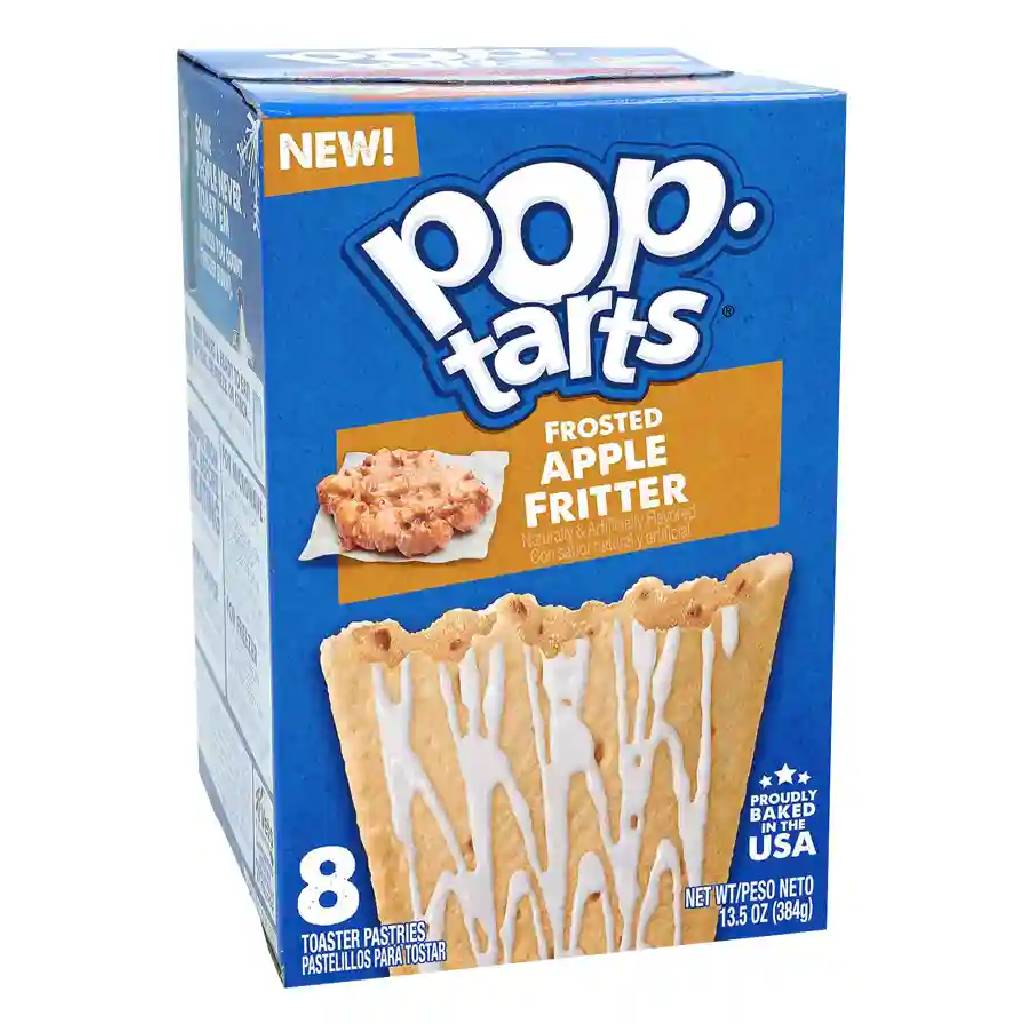 Kellogg's Pop Tarts Apple Fritter 384 gr | American Corner B2B Kellogg's Pop Tarts Apple Fritter 384 gr | American Corner B2B