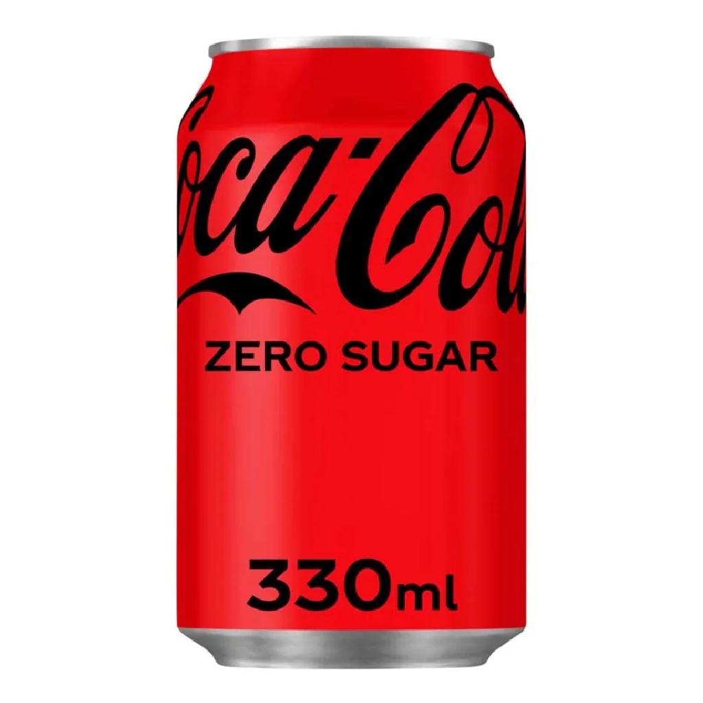 Coca Cola Zero Sugar 330 ml USA - Box 24 τμχ | American Corner B2B