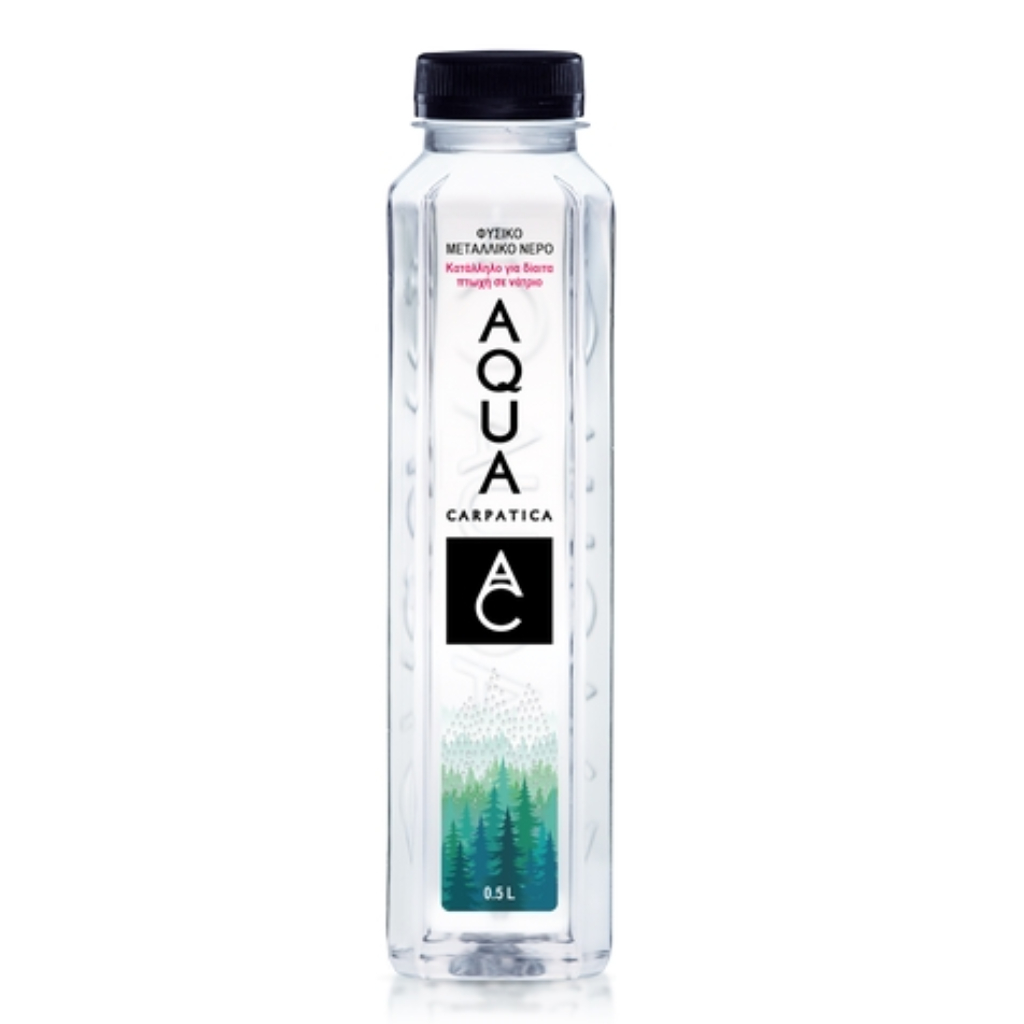 Aqua Carpatica Φυσικό Μεταλλικό Νερό Pet 500 ml - Box 24τμχ | American ...