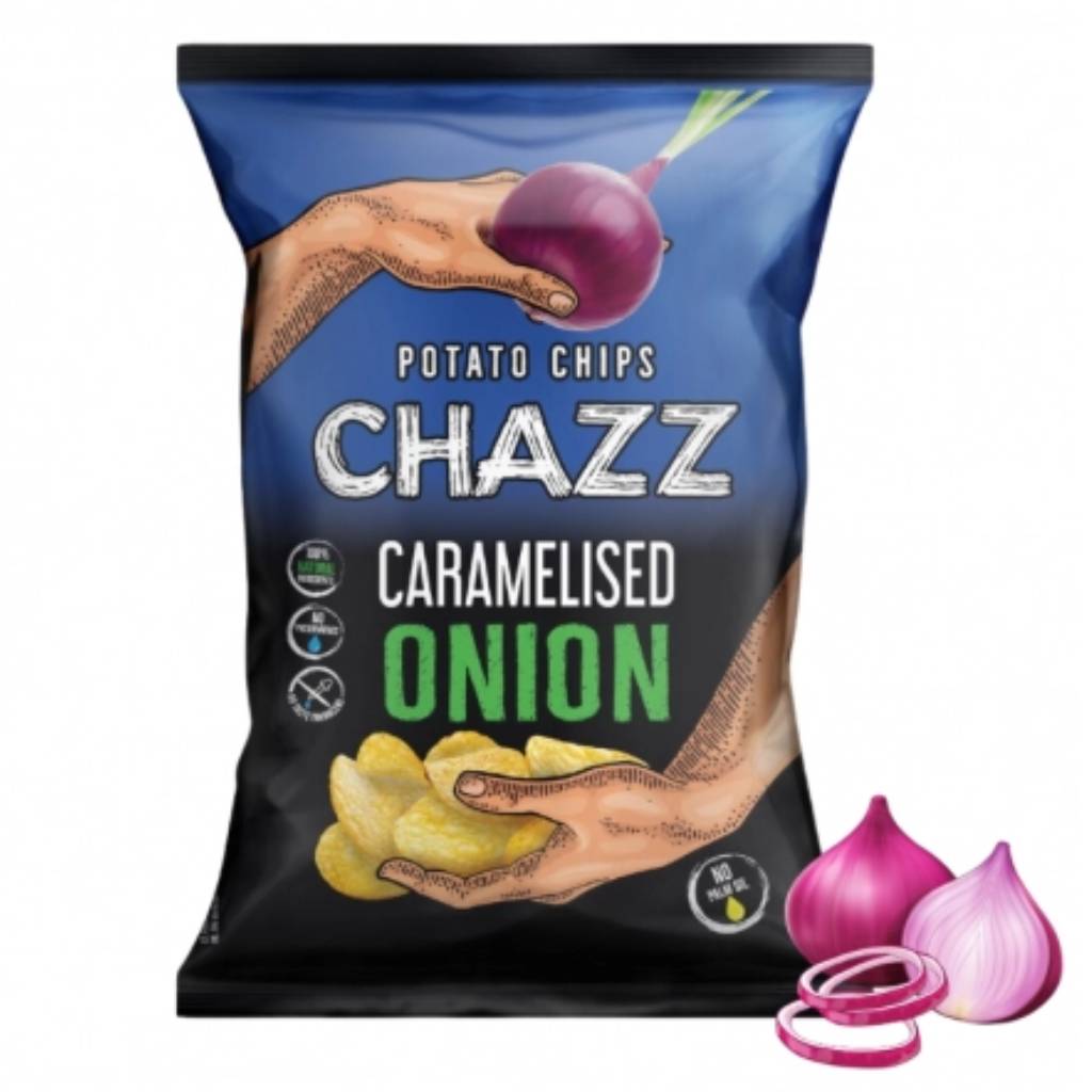 Chazz Chips Caramelised Onion 130gr | American Corner B2B