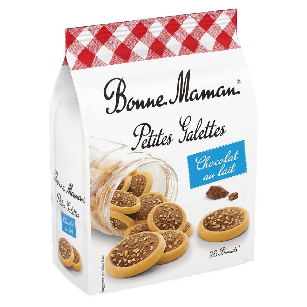 Bonne Maman Mini Chocolate Galette 250gr - Box 12τμχ | American Corner B2B