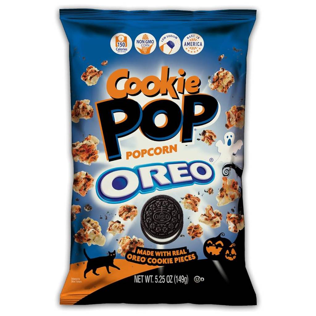 Candy Pop Oreo Halloween Popcorn 149gr - Box 12τμχ | American Corner B2B