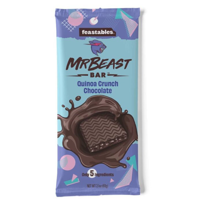 Feastable Mr Beast Quinoa Crunch Chocolate 60gr | American Corner B2B