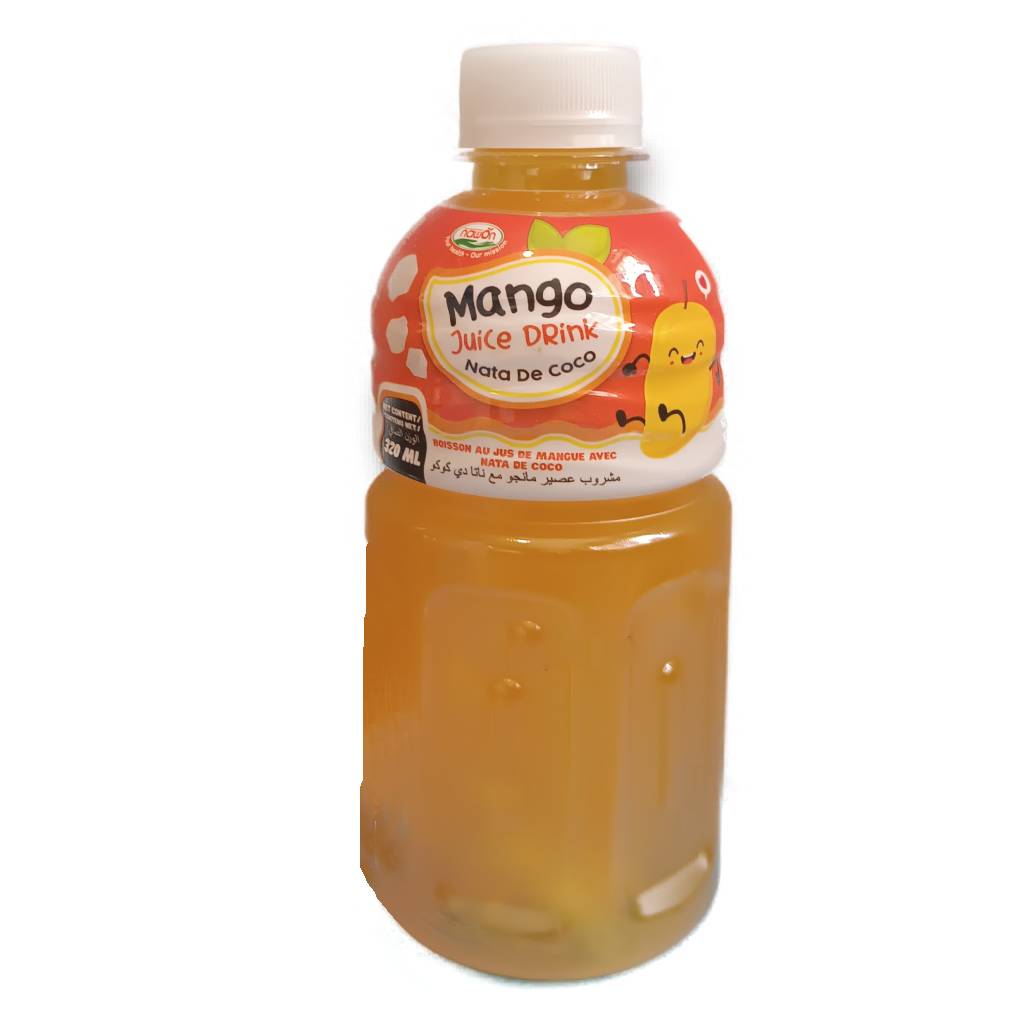 Nawon Nata De Coco Mango Juice 320ml - Box 24τμχ | American Corner B2B