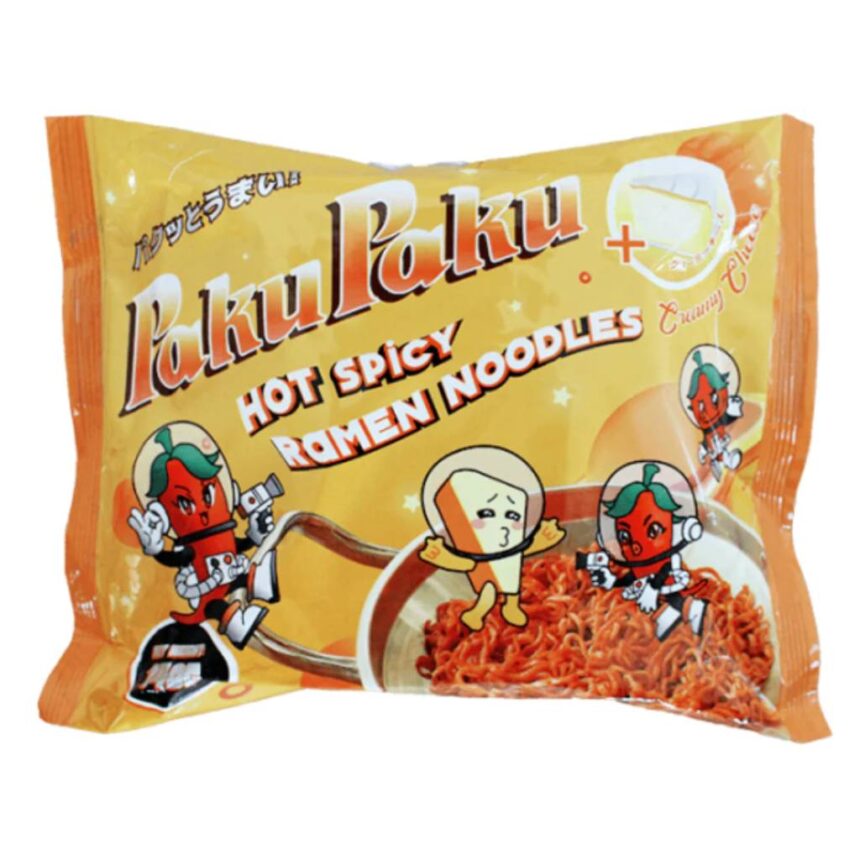 Paku Paku Instant Noodles Creamy Cheese 140gr | American Corner B2B