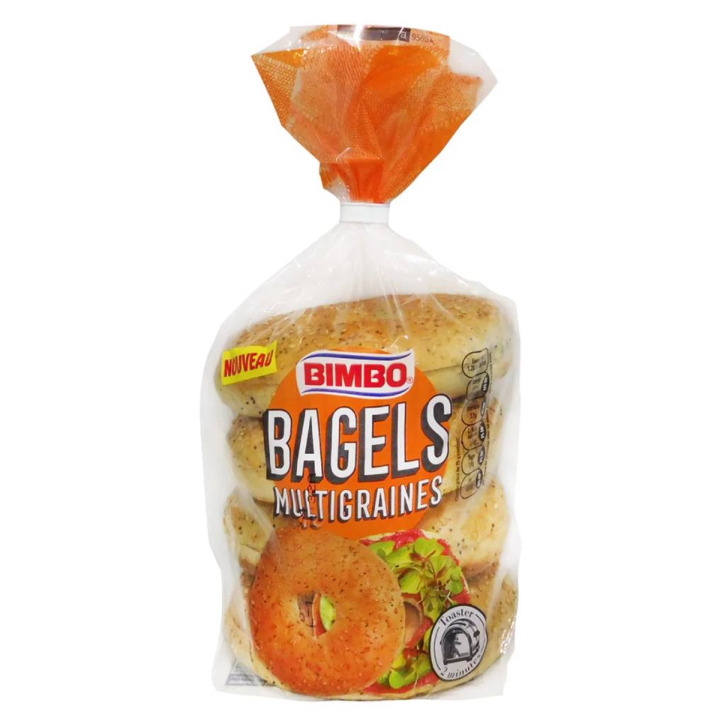 Grupo Bimbo Bagels Multigrain 300gr - Box 6τμχ | American Corner B2B