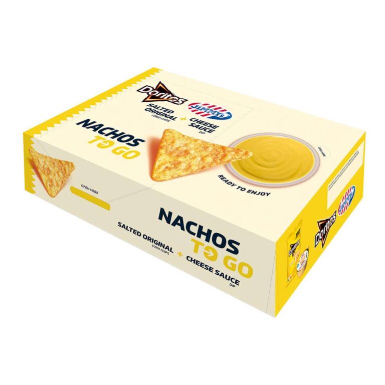 Jimmy's Doritos Nachos To Go & Cheese 190gr - Box 6τμχ | American ...